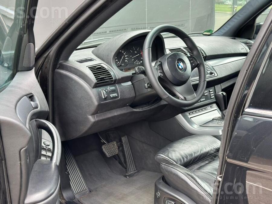 Melns BMW X5 2003 Rīga, ar dzinēja tilpumu 3.00 L un nobraukumu 447 tūkst. km par 5850 €, foto 10 vietnē AUTOMOTO.COM.LV
