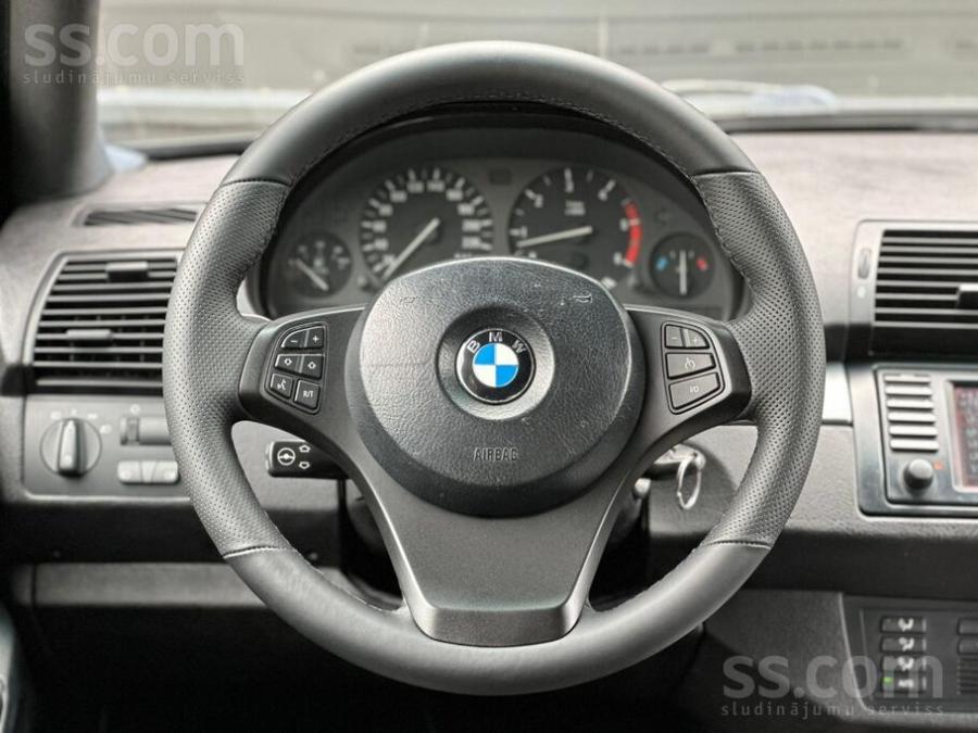 Melns BMW X5 2003 Rīga, ar dzinēja tilpumu 3.00 L un nobraukumu 447 tūkst. km par 5850 €, foto 13 vietnē AUTOMOTO.COM.LV