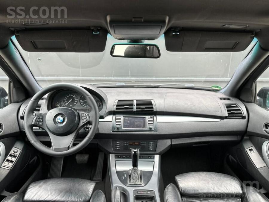 Melns BMW X5 2003 Rīga, ar dzinēja tilpumu 3.00 L un nobraukumu 447 tūkst. km par 5850 €, foto 15 vietnē AUTOMOTO.COM.LV