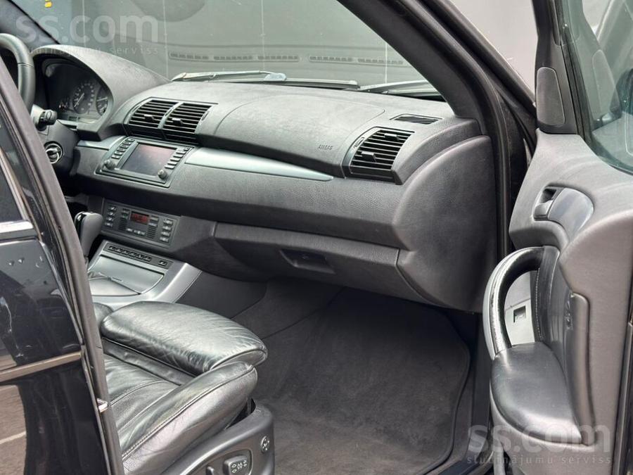 Melns BMW X5 2003 Rīga, ar dzinēja tilpumu 3.00 L un nobraukumu 447 tūkst. km par 5850 €, foto 18 vietnē AUTOMOTO.COM.LV