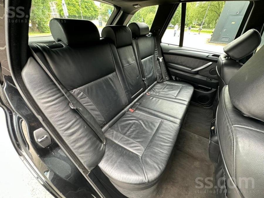 Melns BMW X5 2003 Rīga, ar dzinēja tilpumu 3.00 L un nobraukumu 447 tūkst. km par 5850 €, foto 21 vietnē AUTOMOTO.COM.LV