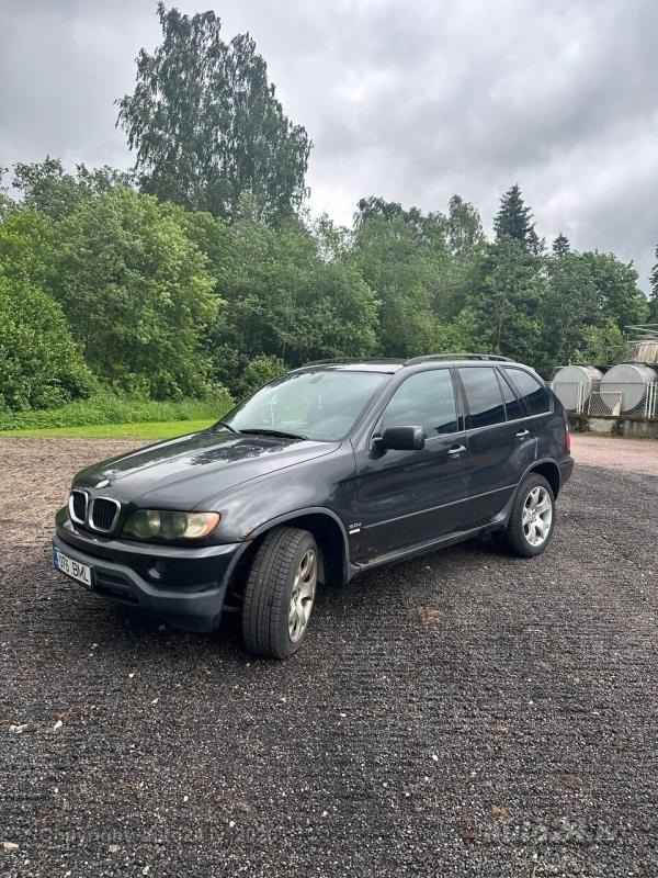 Black BMW X5 2003 in Maardu, with an engine capacity of 2.90 L and mileage of 362 thousand km for 3699 €, photo 1 on AUTOMOTO.COM.LV