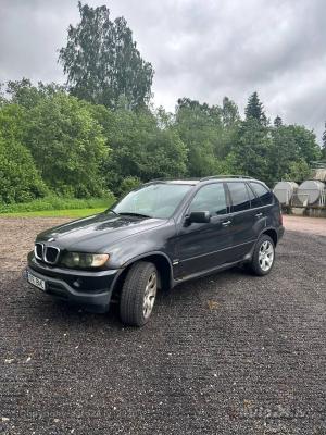 Black BMW X5 2003 in Maardu, with an engine capacity of 2.90 L and mileage of 362 thousand km for 3699 €, photo  on AUTOMOTO.COM.LV