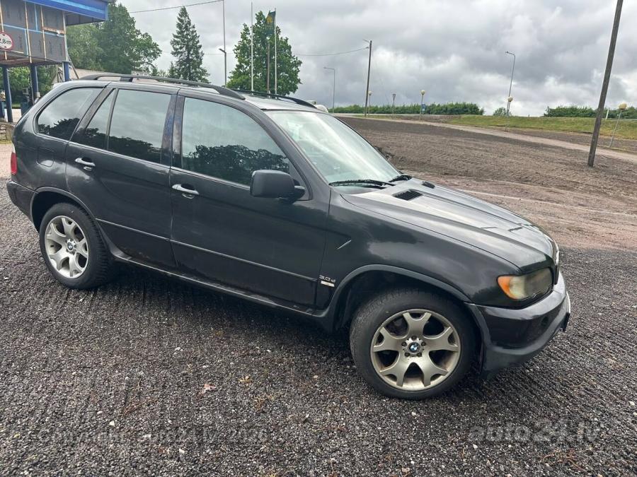 Black BMW X5 2003 in Maardu, with an engine capacity of 2.90 L and mileage of 362 thousand km for 3699 €, photo 4 on AUTOMOTO.COM.LV