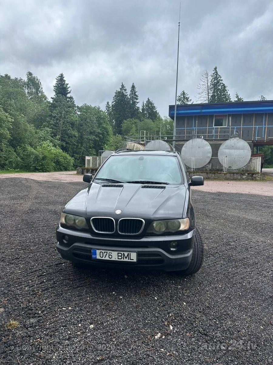 Black BMW X5 2003 in Maardu, with an engine capacity of 2.90 L and mileage of 362 thousand km for 3699 €, photo 6 on AUTOMOTO.COM.LV