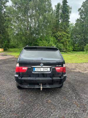 Black BMW X5 2003 in Maardu, with an engine capacity of 2.90 L and mileage of 362 thousand km for 3699 €, photo 7 on AUTOMOTO.COM.LV
