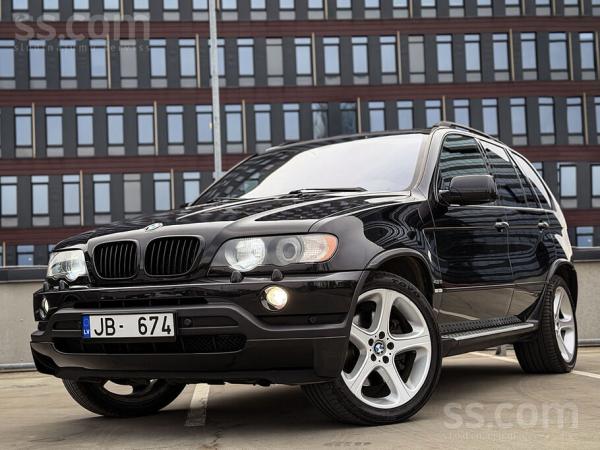 Melns BMW X5 2003 Rīga, ar dzinēja tilpumu 4.60 L un nobraukumu 307 tūkst. km par 7950 €, foto 2 vietnē AUTOMOTO.COM.LV