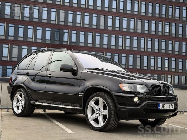 Melns BMW X5 2003 Rīga, ar dzinēja tilpumu 4.60 L un nobraukumu 307 tūkst. km par 7950 €, foto 8 vietnē AUTOMOTO.COM.LV