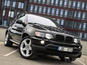 Черный БМВ Х5 2003 в Рига, объемом двигателя 4.60 л и пробегом 307 тыс. км за 7950 €, фото 10 на AUTOMOTO.COM.LV