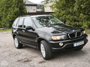 Черный БМВ Х5 2003 в Тельшяй, объемом двигателя 2.90 л и пробегом 471 тыс. км за 2450 €, фото 3 на AUTOMOTO.COM.LV