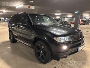 Melns BMW X5 2003 Rīga, ar dzinēja tilpumu 3.00 L un nobraukumu 0 tūkst. km par 4399 €, foto  vietnē AUTOMOTO.COM.LV
