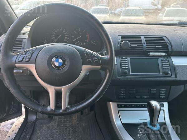 Melns BMW X5 2003 Rīga, ar dzinēja tilpumu 3.00 L un nobraukumu 434 tūkst. km par 3700 €, foto 2 vietnē AUTOMOTO.COM.LV