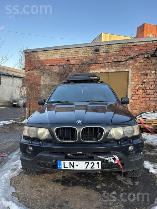 Melns BMW X5 2003 Rīga, ar dzinēja tilpumu 3.00 L un nobraukumu 434 tūkst. km par 3700 €, foto 3 vietnē AUTOMOTO.COM.LV