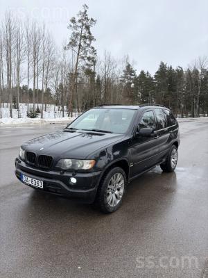 Black BMW X5 2003 in Madona, with an engine capacity of 3.00 L and mileage of 506 thousand km for 3800 €, photo  on AUTOMOTO.COM.LV