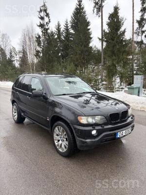 Black BMW X5 2003 in Madona, with an engine capacity of 3.00 L and mileage of 506 thousand km for 3800 €, photo 3 on AUTOMOTO.COM.LV