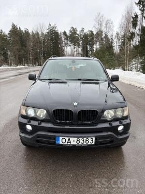 Black BMW X5 2003 in Madona, with an engine capacity of 3.00 L and mileage of 506 thousand km for 3800 €, photo 4 on AUTOMOTO.COM.LV