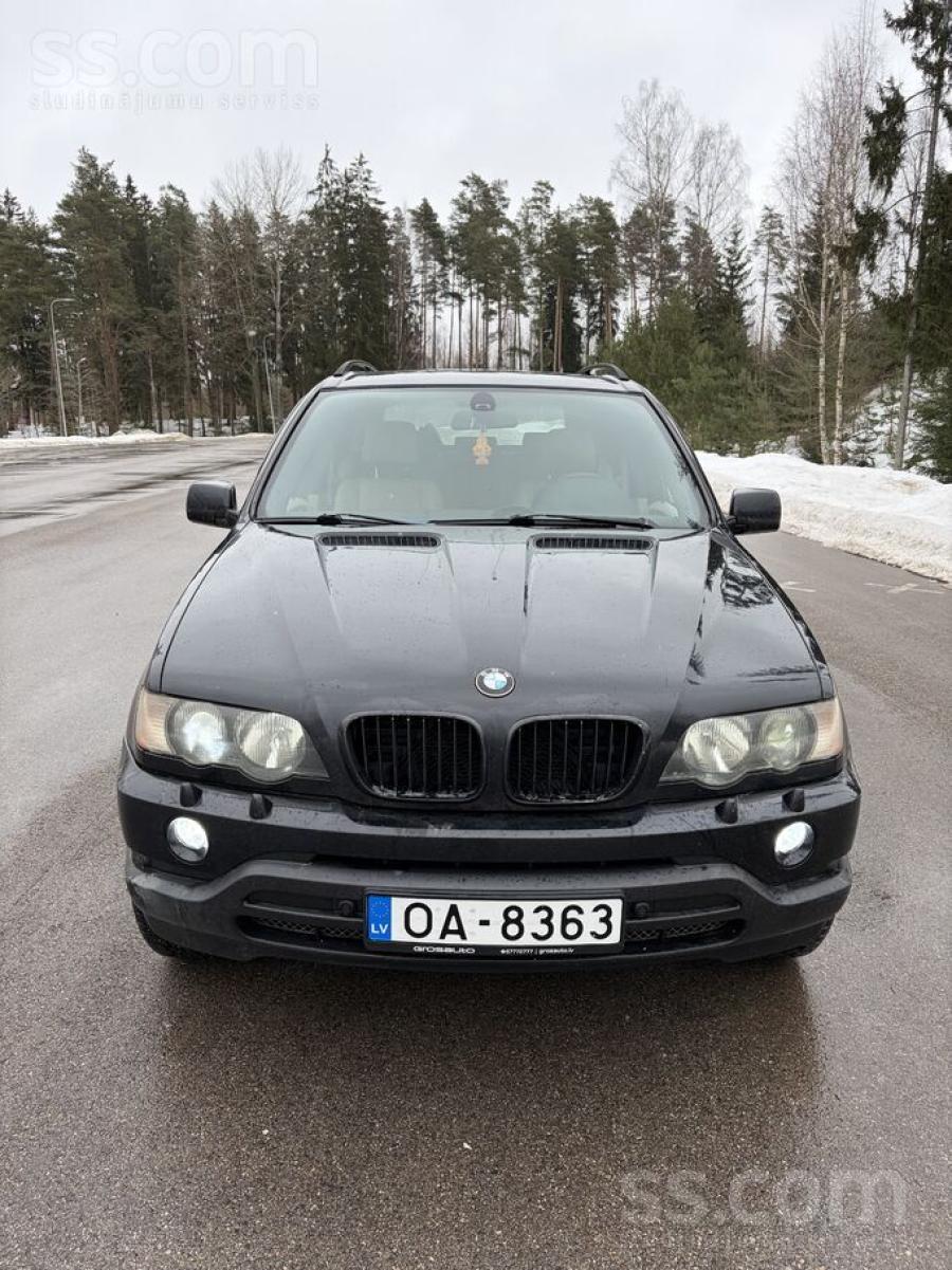 Black BMW X5 2003 in Madona, with an engine capacity of 3.00 L and mileage of 506 thousand km for 3800 €, photo 4 on AUTOMOTO.COM.LV