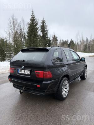 Black BMW X5 2003 in Madona, with an engine capacity of 3.00 L and mileage of 506 thousand km for 3800 €, photo 6 on AUTOMOTO.COM.LV