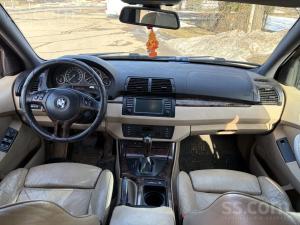 Black BMW X5 2003 in Madona, with an engine capacity of 3.00 L and mileage of 506 thousand km for 3800 €, photo 8 on AUTOMOTO.COM.LV