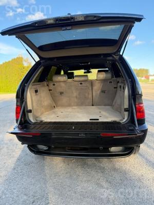Black BMW X5 2003 in Riga, with an engine capacity of 3.00 L and mileage of 360 thousand km for 3100 €, photo 7 on AUTOMOTO.COM.LV