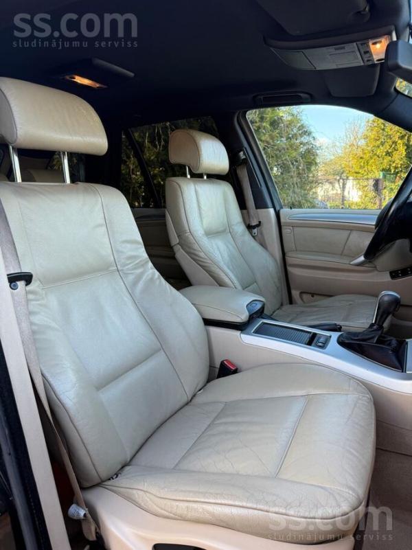 Melns BMW X5 2003 Rīga, ar dzinēja tilpumu 3.00 L un nobraukumu 360 tūkst. km par 3100 €, foto 8 vietnē AUTOMOTO.COM.LV