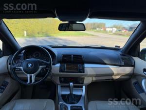 Black BMW X5 2003 in Riga, with an engine capacity of 3.00 L and mileage of 360 thousand km for 3100 €, photo 15 on AUTOMOTO.COM.LV