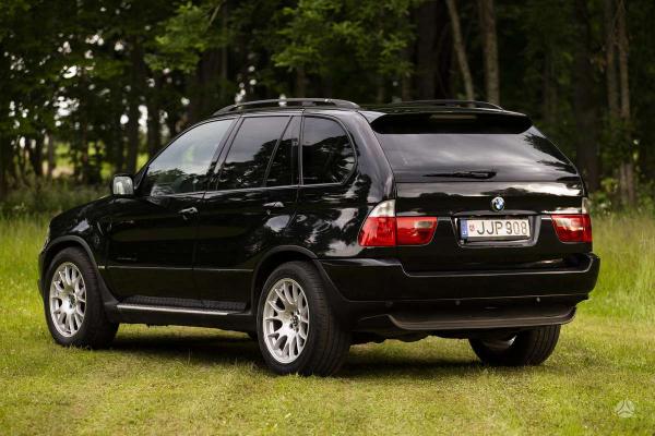 Melns BMW X5 2003 Viļņa, ar dzinēja tilpumu 2.99 L un nobraukumu 342 tūkst. km par 5500 €, foto 4 vietnē AUTOMOTO.COM.LV