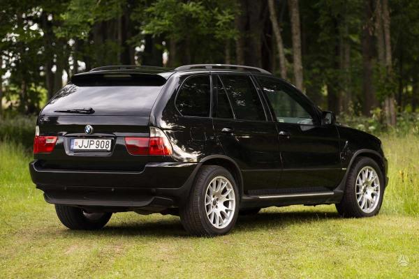 Melns BMW X5 2003 Viļņa, ar dzinēja tilpumu 2.99 L un nobraukumu 342 tūkst. km par 5500 €, foto 6 vietnē AUTOMOTO.COM.LV