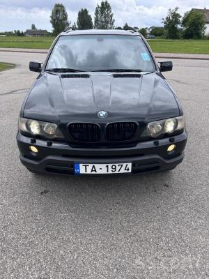 Melns BMW X5 2003 Rīga, ar dzinēja tilpumu 3.00 L un nobraukumu 340 tūkst. km par 5500 €, foto  vietnē AUTOMOTO.COM.LV