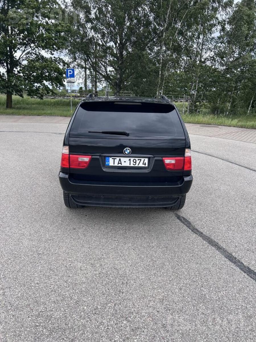 Melns BMW X5 2003 Rīga, ar dzinēja tilpumu 3.00 L un nobraukumu 340 tūkst. km par 5500 €, foto 3 vietnē AUTOMOTO.COM.LV