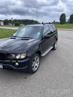 Melns BMW X5 2003 Rīga, ar dzinēja tilpumu 3.00 L un nobraukumu 340 tūkst. km par 5500 €, foto 6 vietnē AUTOMOTO.COM.LV