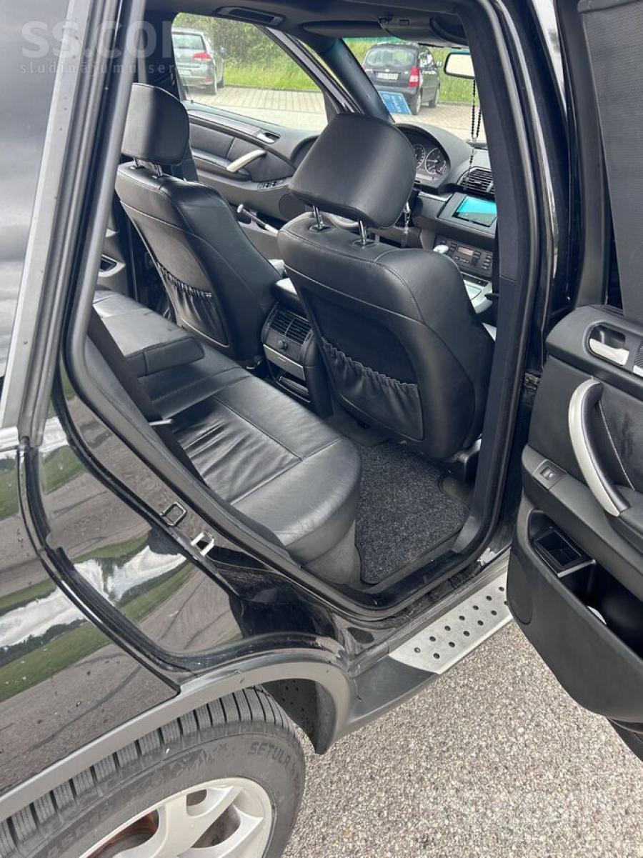 Melns BMW X5 2003 Rīga, ar dzinēja tilpumu 3.00 L un nobraukumu 340 tūkst. km par 5500 €, foto 12 vietnē AUTOMOTO.COM.LV