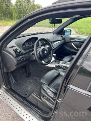 Melns BMW X5 2003 Rīga, ar dzinēja tilpumu 3.00 L un nobraukumu 340 tūkst. km par 5500 €, foto 16 vietnē AUTOMOTO.COM.LV