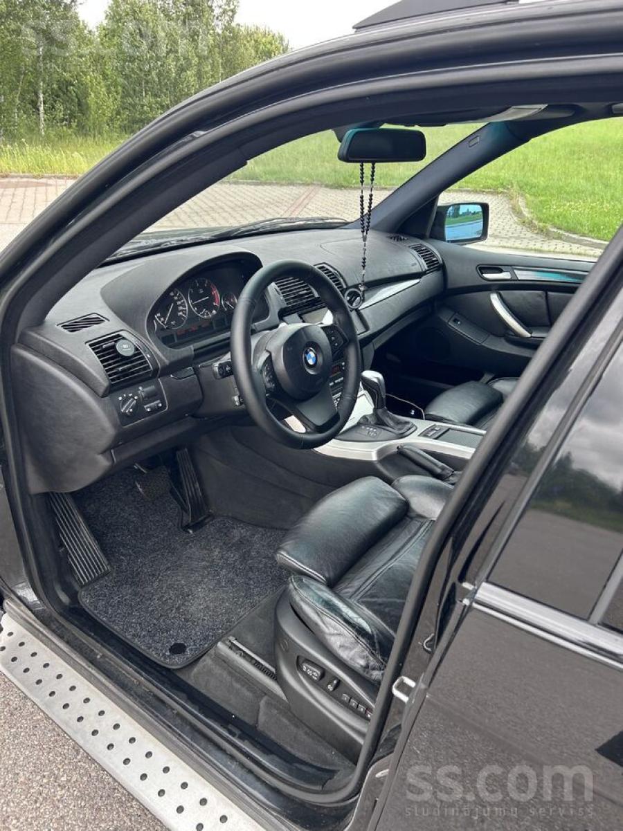 Melns BMW X5 2003 Rīga, ar dzinēja tilpumu 3.00 L un nobraukumu 340 tūkst. km par 5500 €, foto 16 vietnē AUTOMOTO.COM.LV
