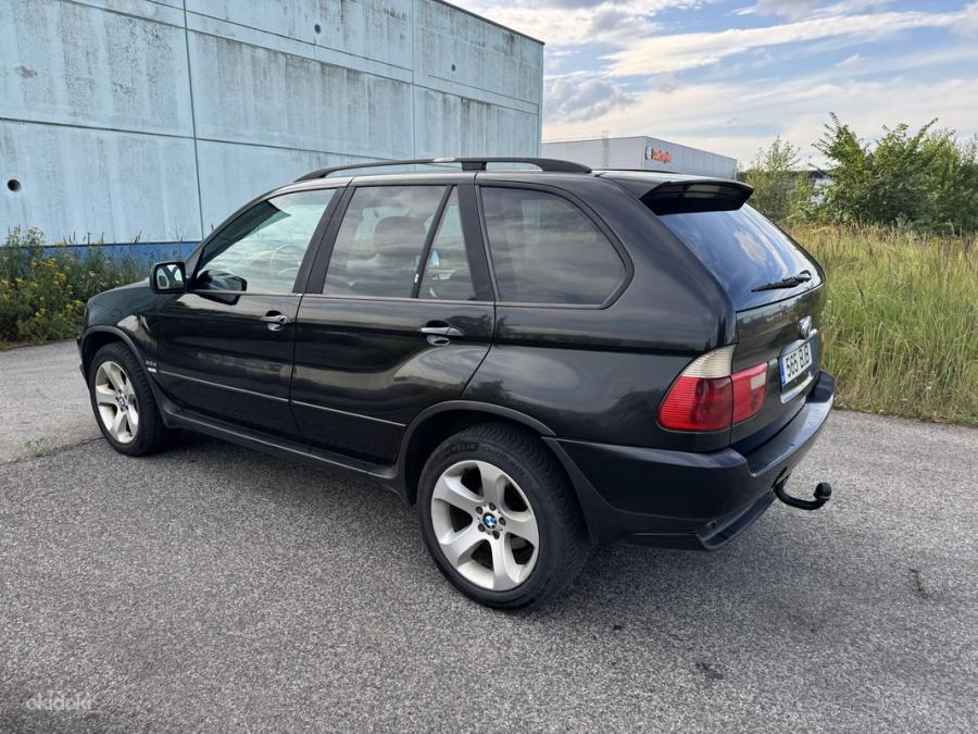 Black BMW X5 2003 in Tallinn, with an engine capacity of 3.00 L and mileage of 0 thousand km for 4150 €, photo 14 on AUTOMOTO.COM.LV