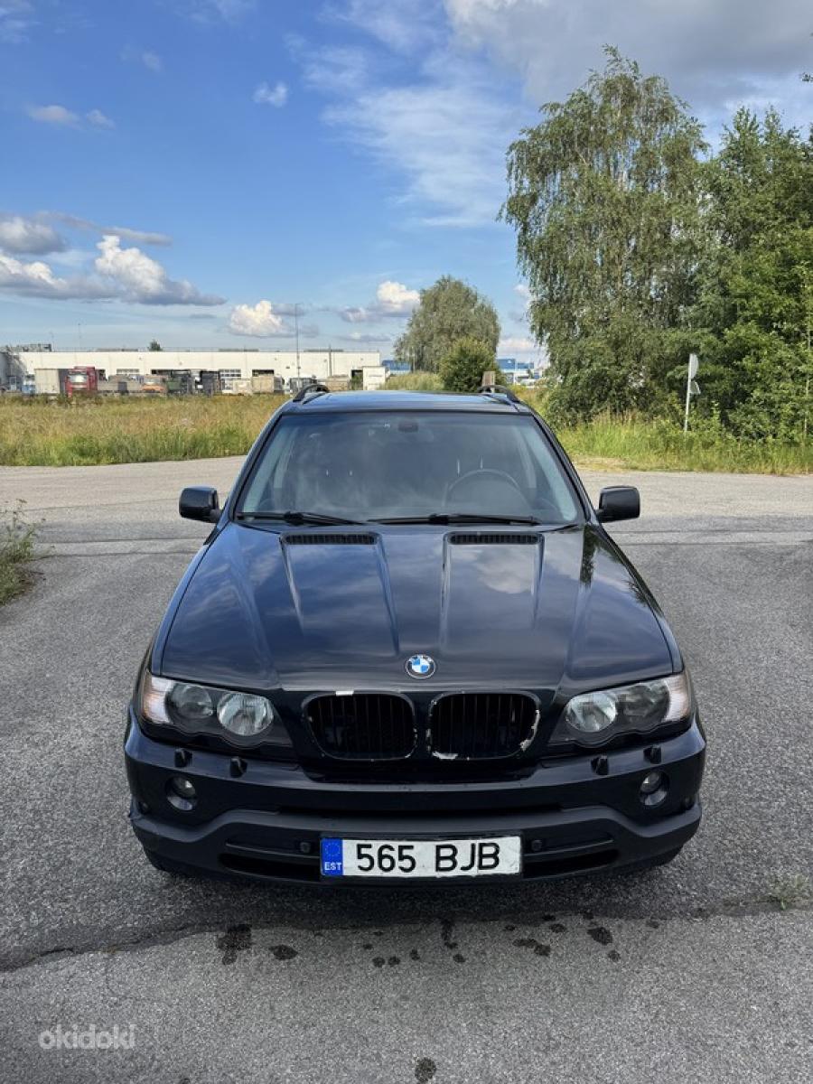 Black BMW X5 2003 in Tallinn, with an engine capacity of 3.00 L and mileage of 0 thousand km for 4150 €, photo 15 on AUTOMOTO.COM.LV