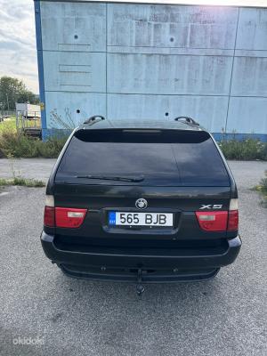 Black BMW X5 2003 in Tallinn, with an engine capacity of 3.00 L and mileage of 0 thousand km for 4150 €, photo 16 on AUTOMOTO.COM.LV