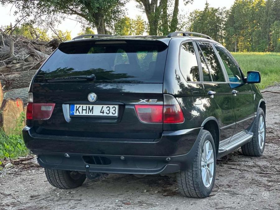 Melns BMW X5 2003 Kauņa, ar dzinēja tilpumu 2.93 L un nobraukumu 339 tūkst. km par 4000 €, foto 7 vietnē AUTOMOTO.COM.LV