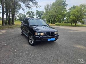Black BMW X5 2003 in Vilkaviskis, with an engine capacity of 3.00 L and mileage of 328 thousand km for 3100 €, photo  on AUTOMOTO.COM.LV
