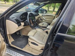 Black BMW X5 2003 in Vilkaviskis, with an engine capacity of 3.00 L and mileage of 328 thousand km for 3100 €, photo 7 on AUTOMOTO.COM.LV