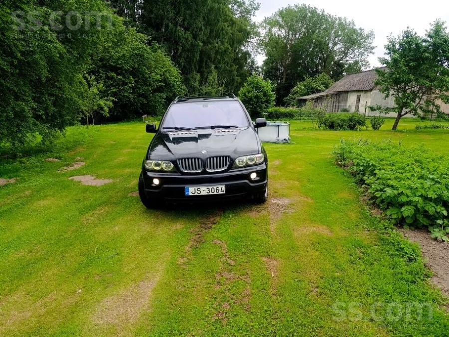Melns BMW X5 2003 Bauska, ar dzinēja tilpumu 3.00 L un nobraukumu 480 tūkst. km par 4000 €, foto 4 vietnē AUTOMOTO.COM.LV