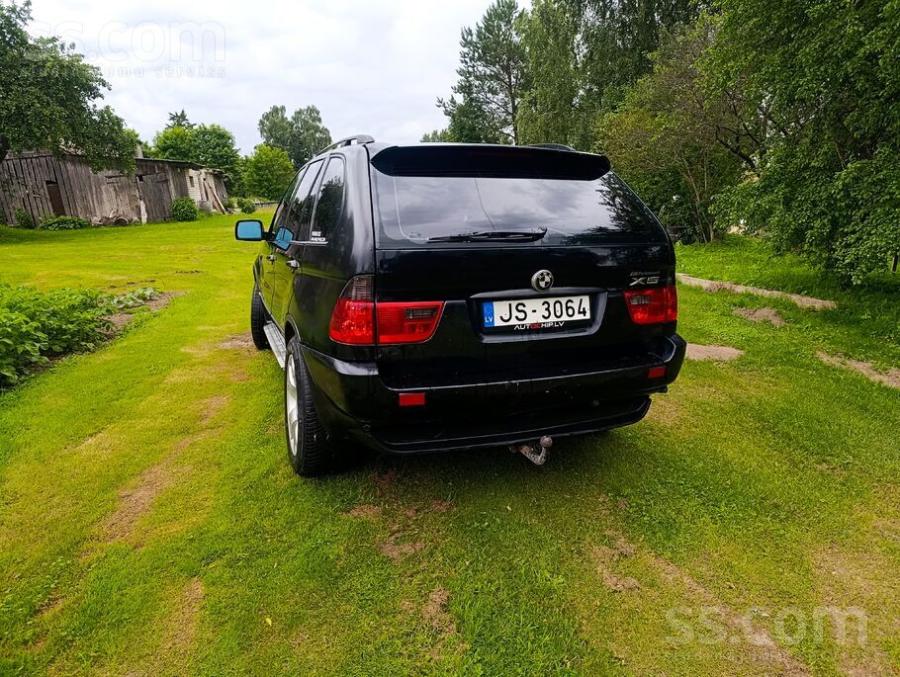 Melns BMW X5 2003 Bauska, ar dzinēja tilpumu 3.00 L un nobraukumu 480 tūkst. km par 4000 €, foto 6 vietnē AUTOMOTO.COM.LV