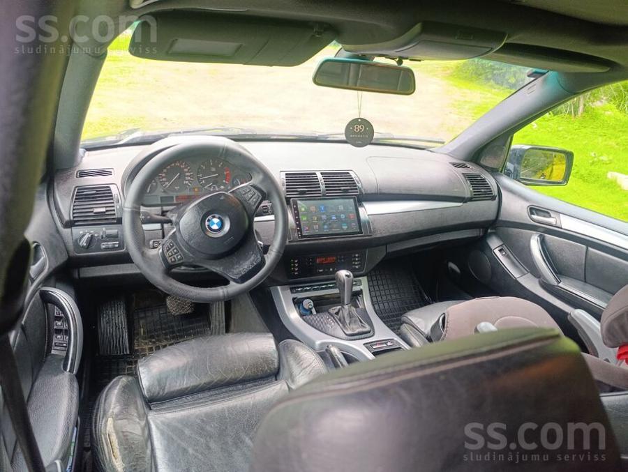 Melns BMW X5 2003 Bauska, ar dzinēja tilpumu 3.00 L un nobraukumu 480 tūkst. km par 4000 €, foto 9 vietnē AUTOMOTO.COM.LV