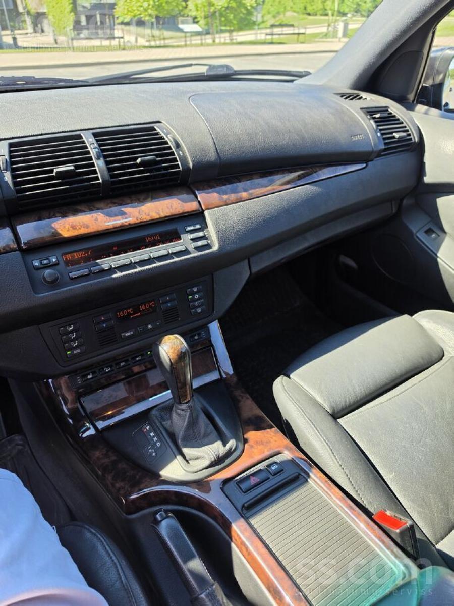 Melns BMW X5 2003 Rīga, ar dzinēja tilpumu 3.00 L un nobraukumu 227 tūkst. km par 4000 €, foto 14 vietnē AUTOMOTO.COM.LV