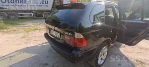 Black BMW X5 2003 in Riga, with an engine capacity of 3.00 L and mileage of 39 thousand km for 2800 €, photo 7 on AUTOMOTO.COM.LV