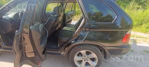Black BMW X5 2003 in Riga, with an engine capacity of 3.00 L and mileage of 39 thousand km for 2800 €, photo 10 on AUTOMOTO.COM.LV