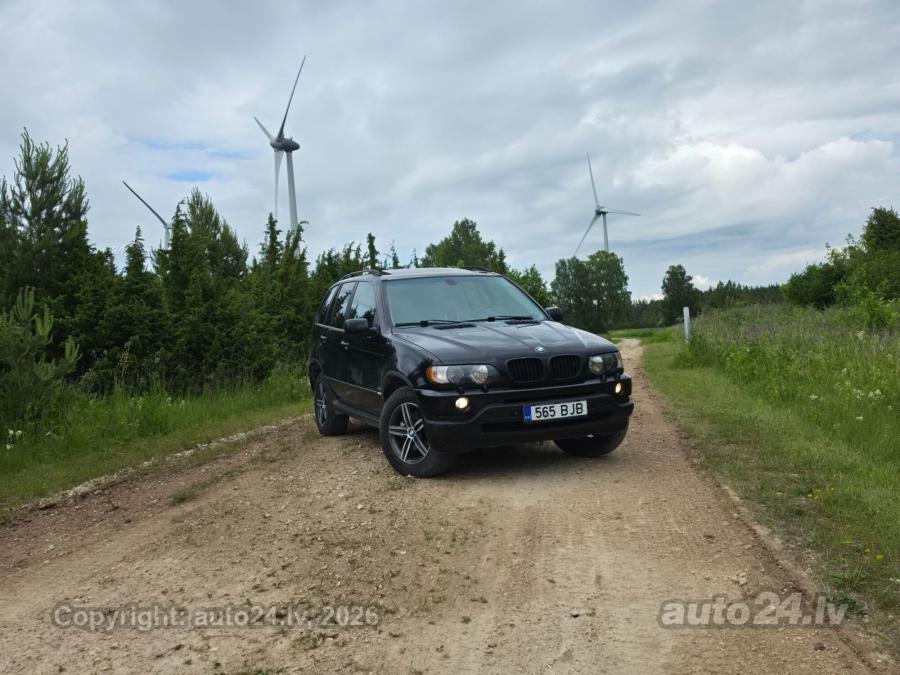 Melns BMW X5 2003 Tartu, ar dzinēja tilpumu 2.90 L un nobraukumu 410 tūkst. km par 4199 €, foto 1 vietnē AUTOMOTO.COM.LV