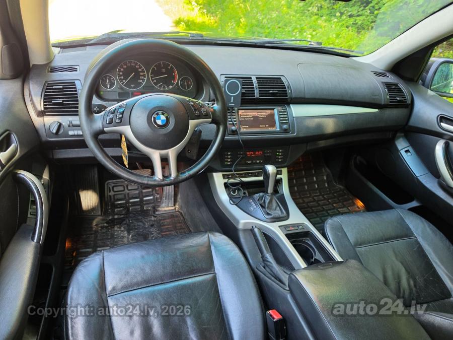 Melns BMW X5 2003 Tartu, ar dzinēja tilpumu 2.90 L un nobraukumu 410 tūkst. km par 4199 €, foto 7 vietnē AUTOMOTO.COM.LV