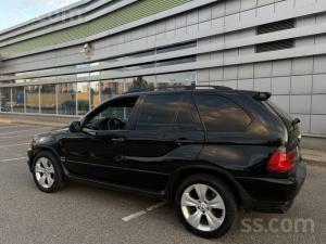 Black BMW X5 2003 in Riga, with an engine capacity of 3.00 L and mileage of 380 thousand km for 2900 €, photo 5 on AUTOMOTO.COM.LV