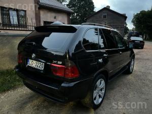 Black BMW X5 2003 in Riga, with an engine capacity of 3.00 L and mileage of 380 thousand km for 2900 €, photo 11 on AUTOMOTO.COM.LV
